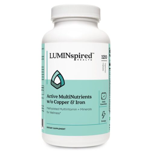 Active Multinutrients WITHOUT Copper + Iron | Methylated Multivitamin