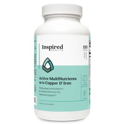 Active Multinutrients WITHOUT Copper + Iron | Methylated Multivitamin